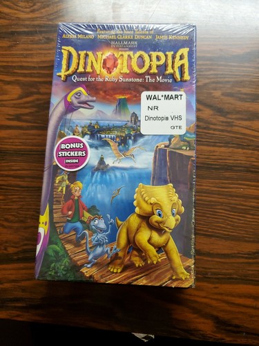 “Dinotopia” VHS Animated Hallmark Fantasy Adventure Dinosaurs ...