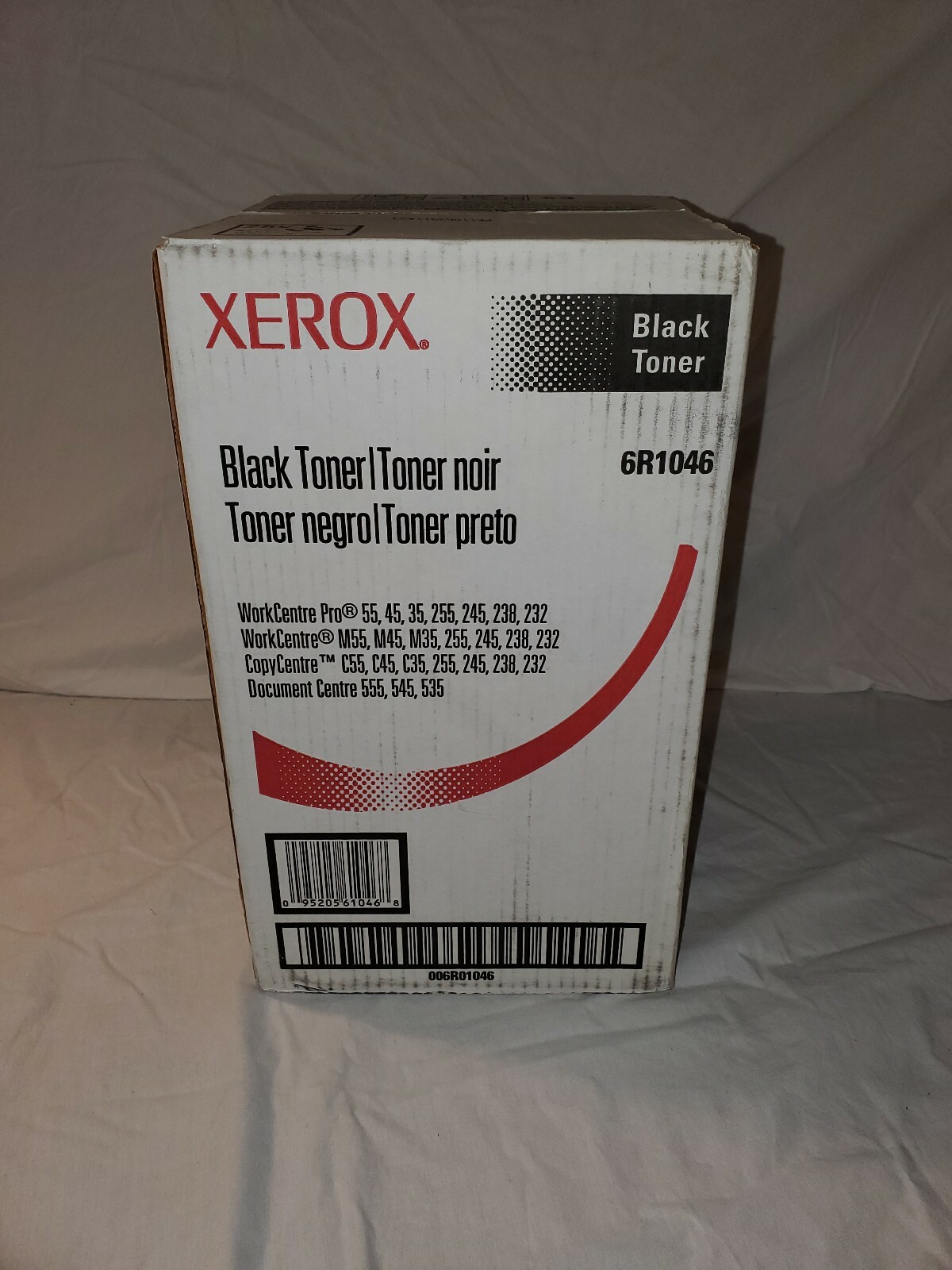 GENUINE XEROX 6R1046 BLACK TONER 006R01046, 2 TONERS and WASTE BOTTLE ...