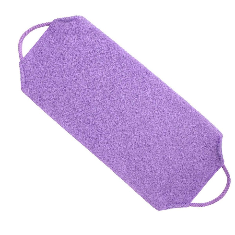 Shower Back Scrubber Cloth Bath Towel Body Brush Cleaning Strip Skin ...