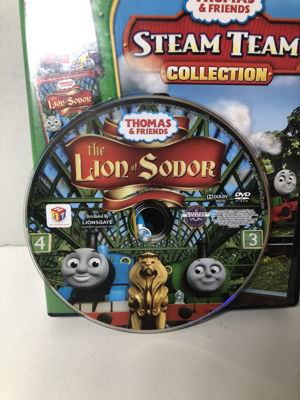 THOMAS & Friends STEAM TEAM Collection 4-DVD SET, FUN Adventures On 4 ...