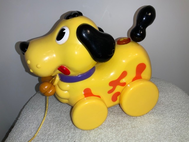 Navystar Kids Barking Singing Puppy Dog Pull-Along Musical Toy | eBay
