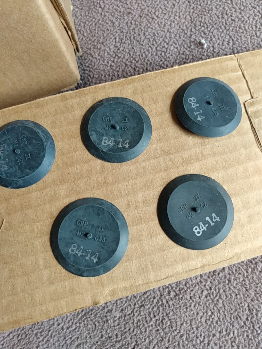 US Military Lot of 10 Outlet Exhale Valve Gas Mask Fits MOST American ...