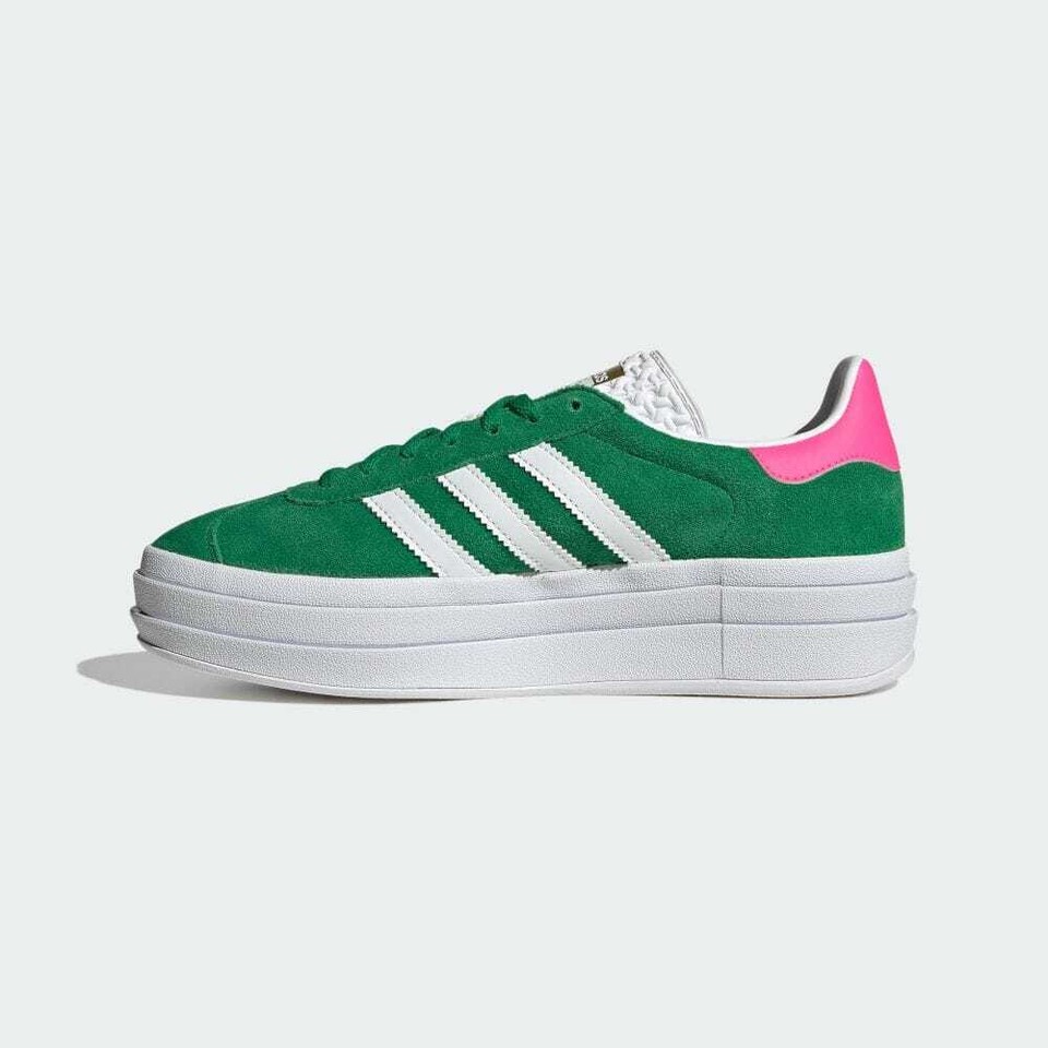 adidas Originals Gazelle Bold Green White Pink Women's Size IG3136 | eBay