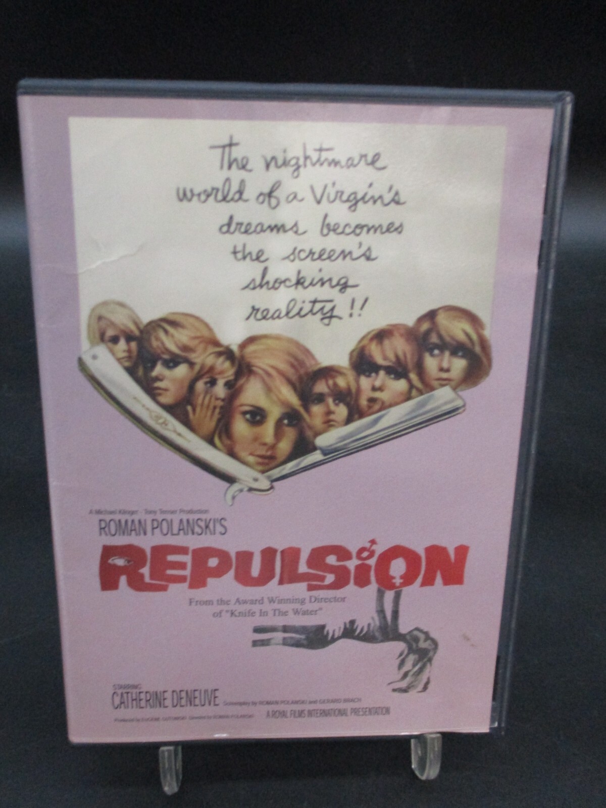 Repulsion (1965 B&W) DVD Catherine Deneuve Roman Polanski’s First ...
