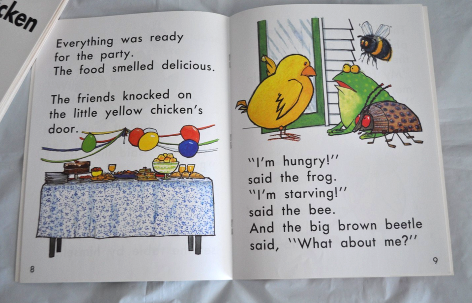 Lot 12 Books Joy Cowley The Little Yellow Chicken Read-Togethers Learn ...