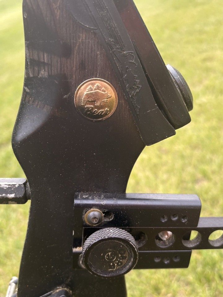Bear Alaskan Archery Vintage Compound Bow Overdraw Rest Sight | eBay