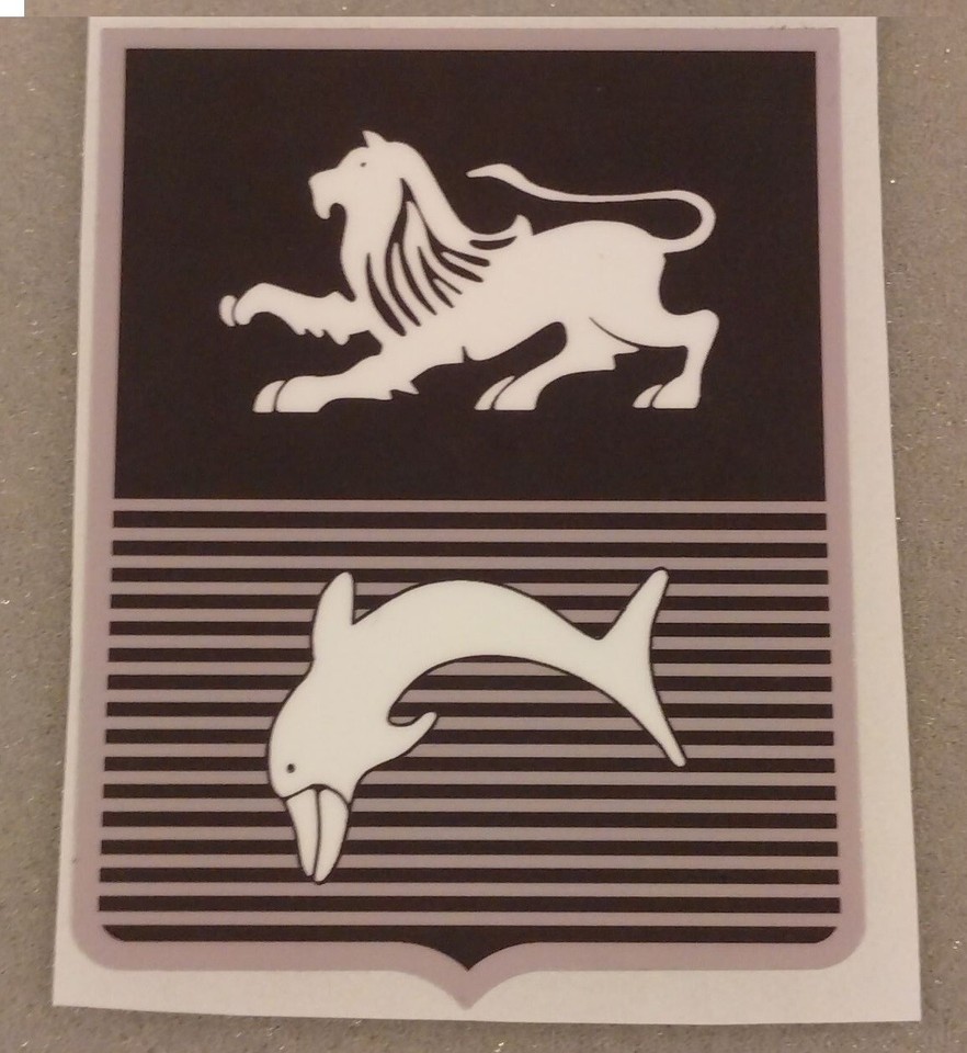 Donzi Hullside Logo Emblem Decal Set - USA Flag & Lion/Dolphin - Free ...