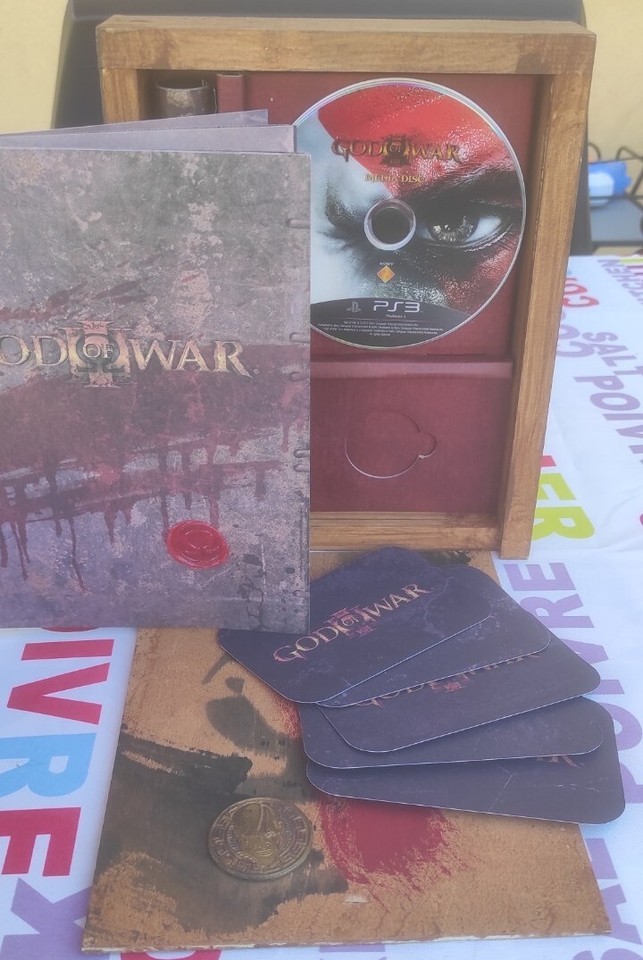 GOD OF WAR 3 PRESS KIT NEW PS3 ULTRA RARE FRENCH VERSION !! | eBay