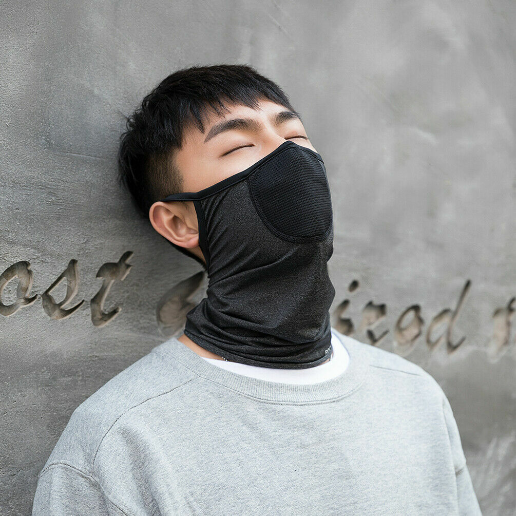 RockBros Face Mask Outdoor Sports Ice Silk Antisweat Scarf Neck Warmer ...