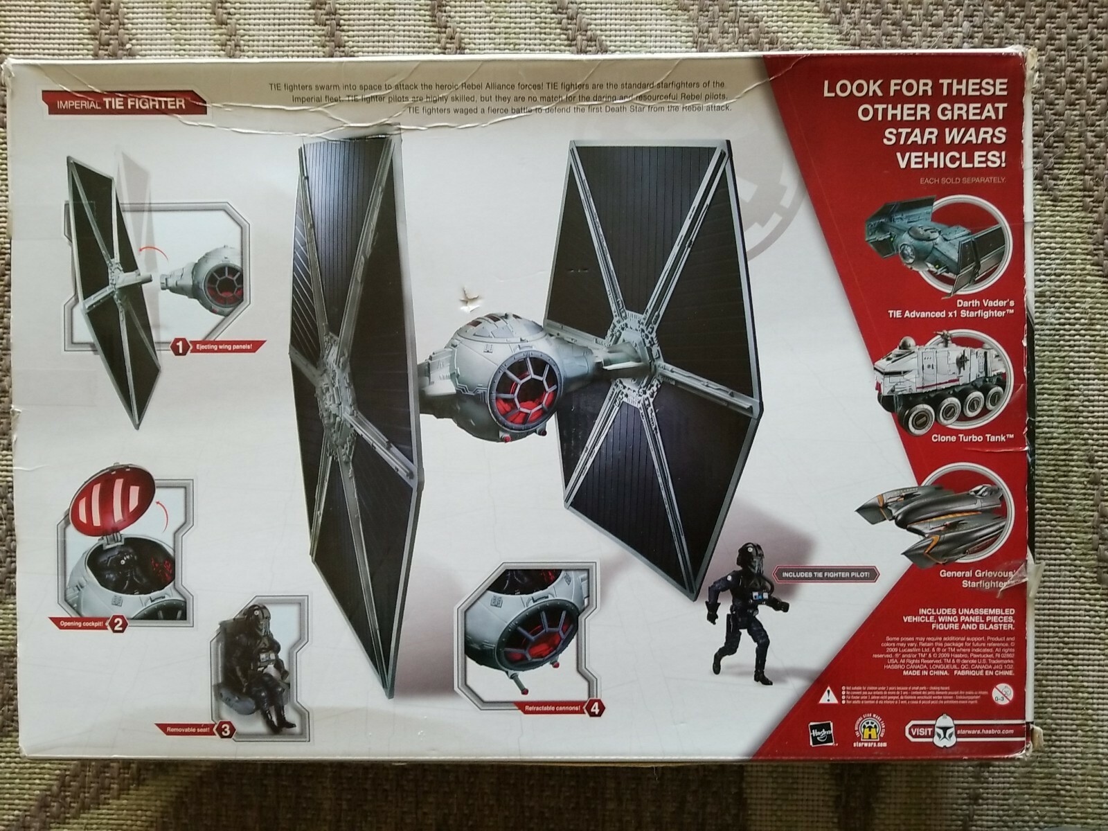 Star Wars Legacy Collection Tie Fighter | eBay