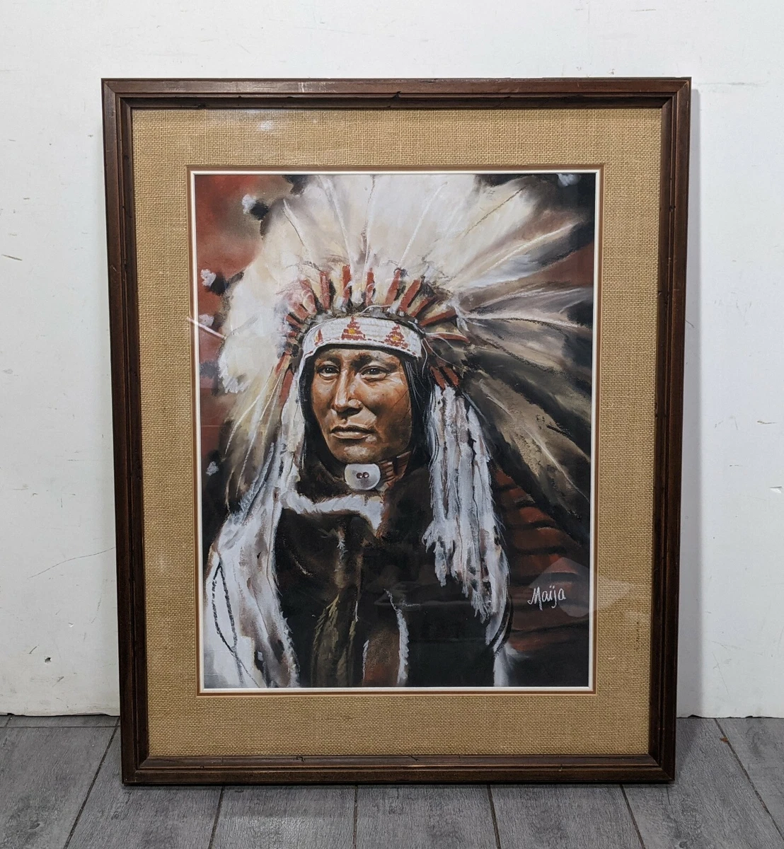 Famous Native American Chief Paintings
