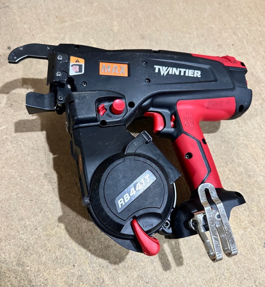 2022 MAX RB441T, TWINTIER, Rebar Tying Tool up to #7 x #7 with 19ga ...