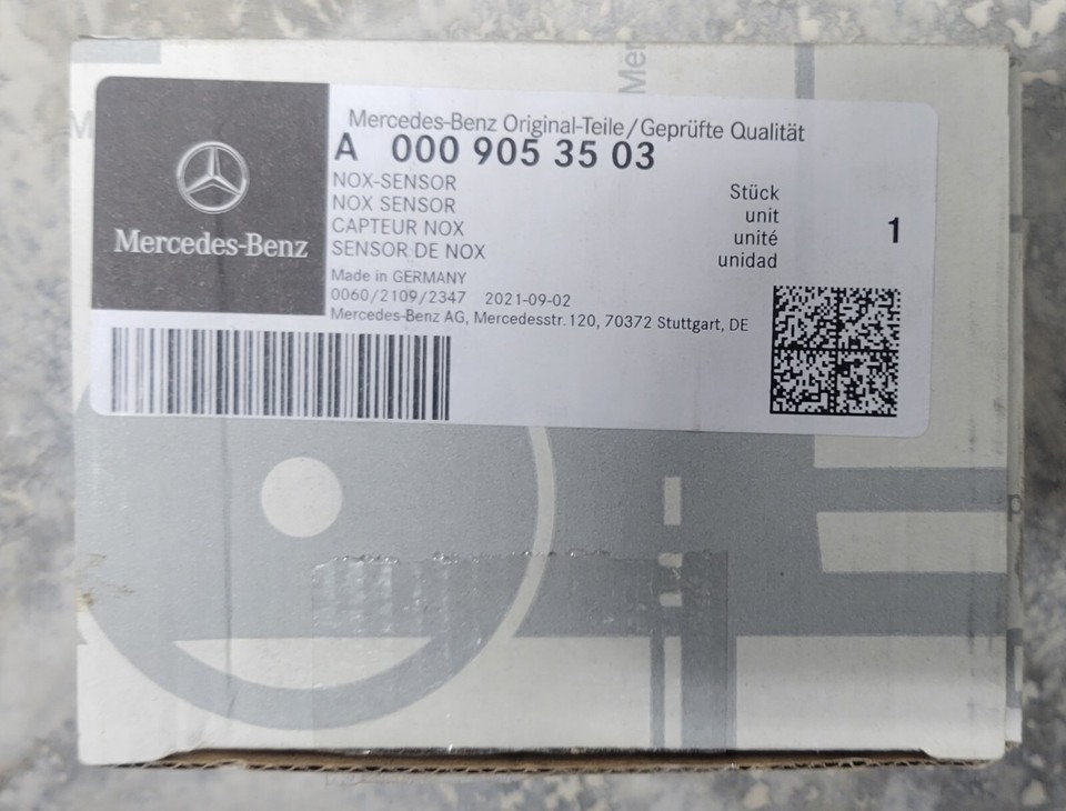 GENUINE MERCEDES 0009053503 Nitrogen Oxide Sensor Mercedes-Benz ...