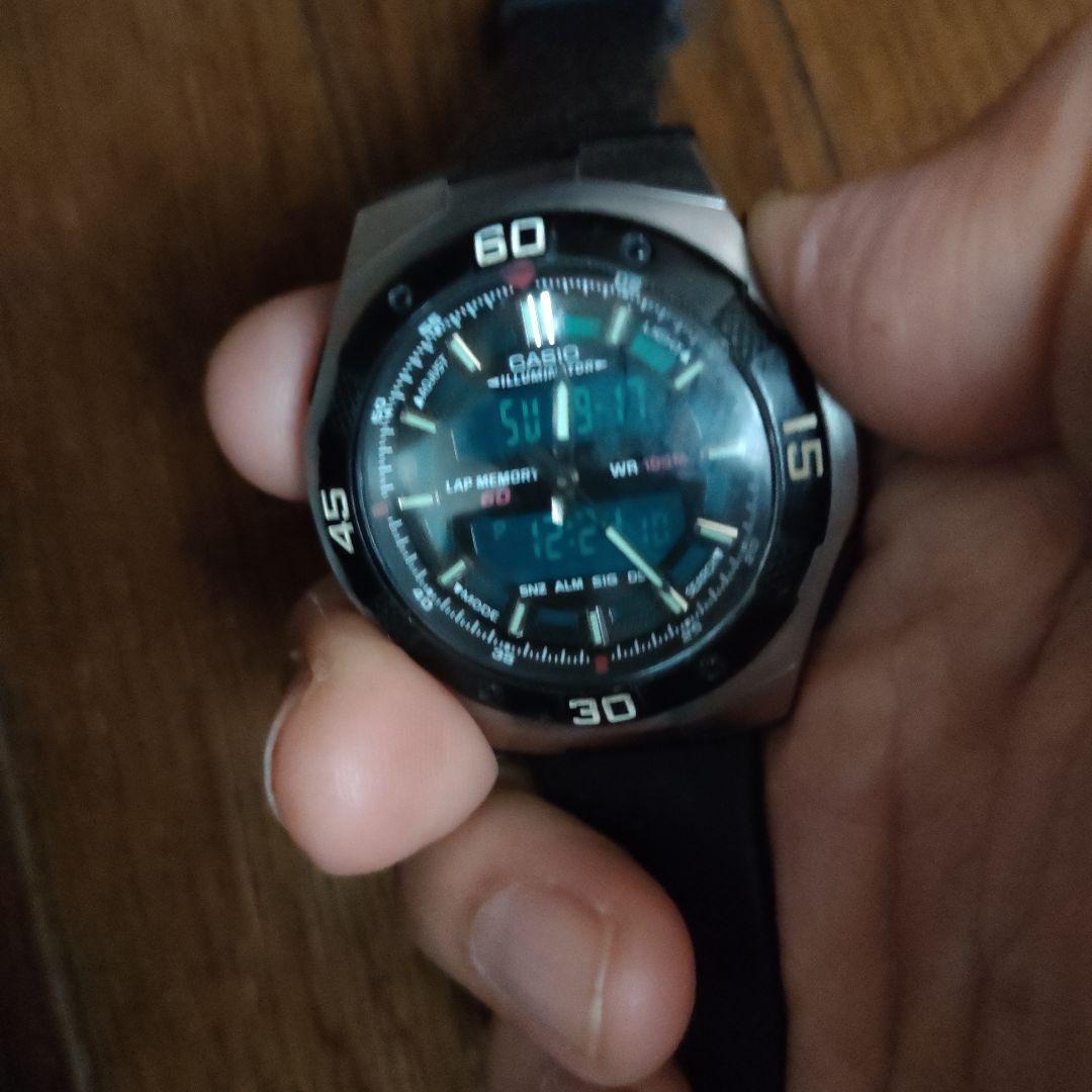 Casio+Illuminator+Aq-164w+Module+4396+Quartz+Analog+%26+Digital+Watch ...