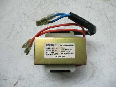 NEW ESTEL POWER TRANSFORMER TR-0767 1 PHASE 38VA FREE SHIPPING | eBay