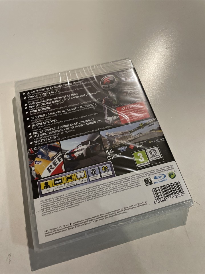 NEUF NEW moto GP 14 motogp playstation 3 PS3 blister motorbike | eBay
