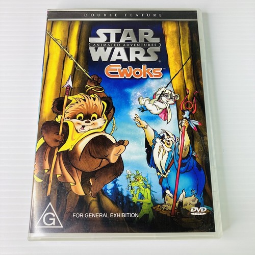 Star Wars Animated Adventures Ewoks - Double Feature DVD 1985 PAL ...