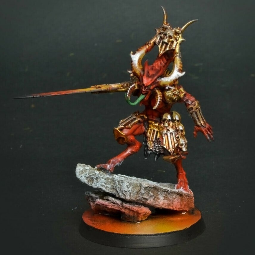 Bloodmaster Herald of Khorne warhammer 40K ** COMMISSION ** painting ...