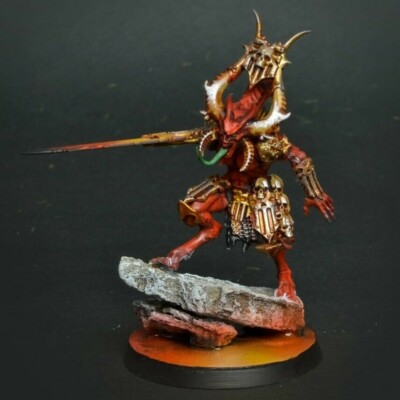 Bloodmaster Herald of Khorne warhammer 40K ** COMMISSION ** painting | eBay