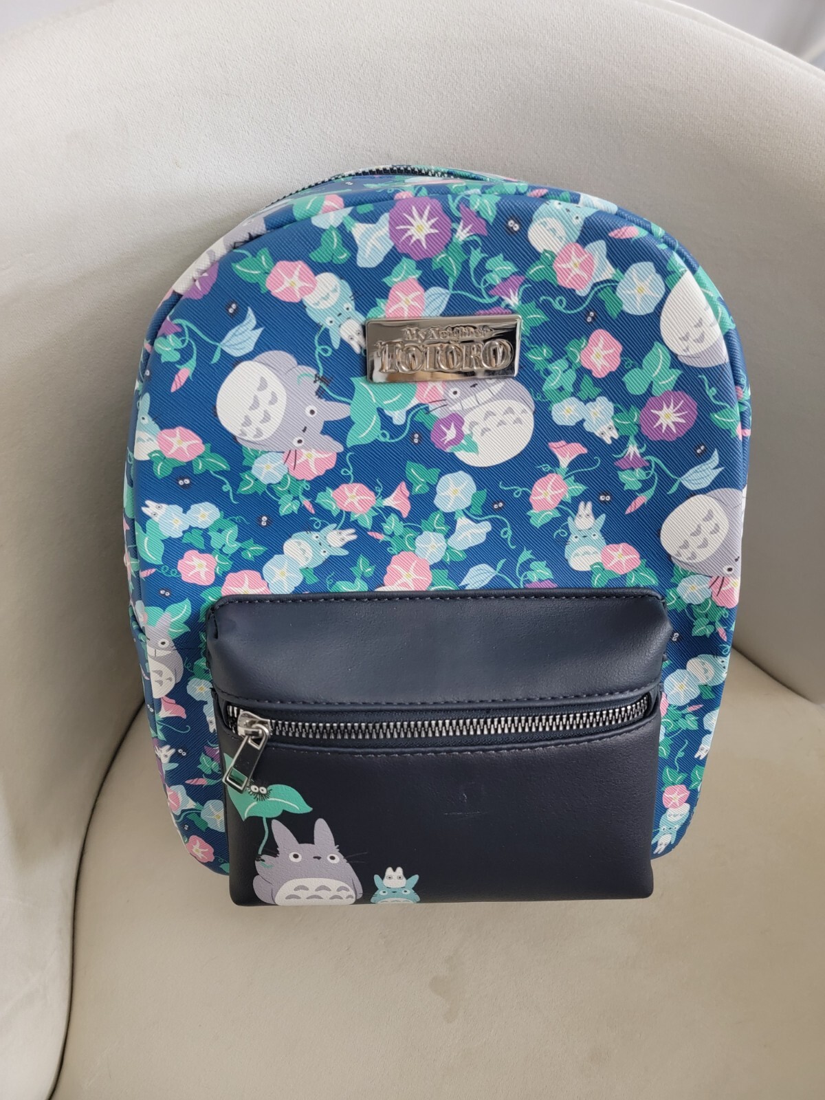 Studio Ghibli My Neighbor Totoro Floral Mini Backpack - Gem