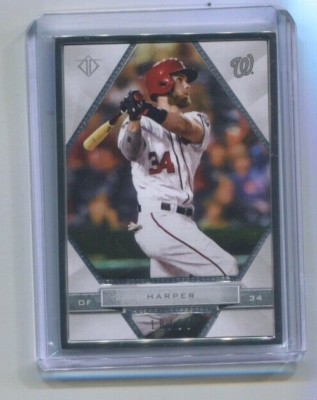2016 Topps Transcendent BRYCE HARPER MLB Icons #24 NATIONALS #d 18/65 ...