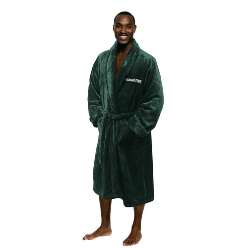 Northwest NCAA Men's Michigan State Spartans Silk Touch Bath Robe, 26 ...