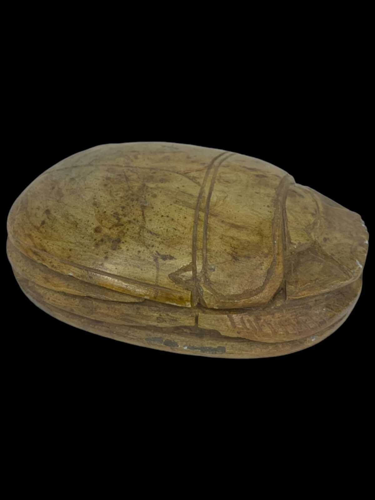 RARE ANTIQUE ANCIENT EGYPTIAN Scarab Good Luck Magic Writing ...