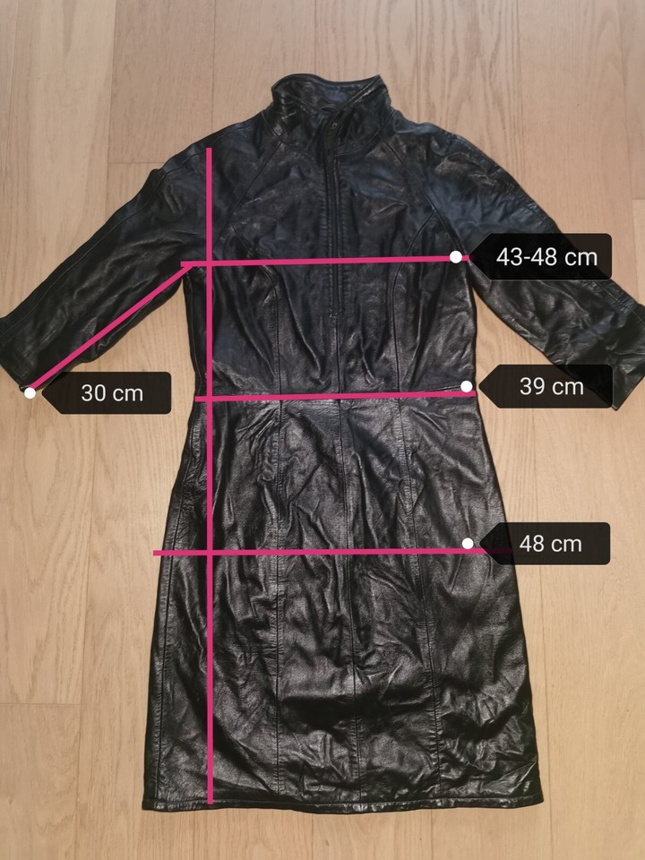 Lederkleid Zipped Shape Fx By Newport news Lederkleid Echtes Weiches ...