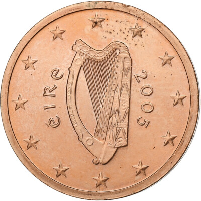 [#1221366] Ireland - Eire, 2 Euro Cent, 2005, Dublin, Copper Plated ...