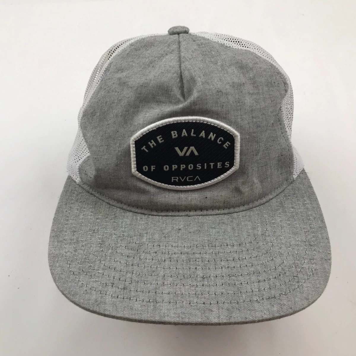 Grey Rvca Hat