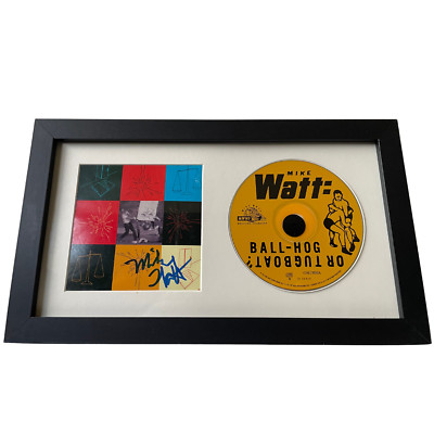 Mike Watt "Ball Hog Or Tugboat" CD, Signed by Mike! | eBay
