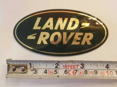 LAND ROVER Freelander 2 Discovery 4 Front GRILLE Green Gold BADGE ...