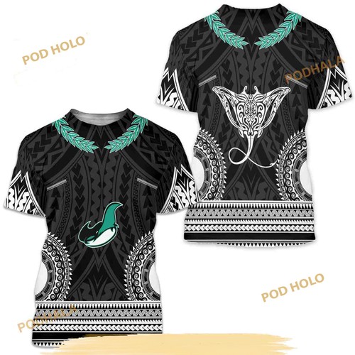 Manta Ray Printed 3D Shirt | eBay