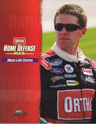 Carl Edwards - Ortho - Postcard - Hero card - NASCAR | eBay