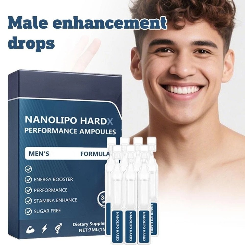 2025 New NanoLipo HardX Performance Ampoules - Men's Energy Booster Performance | eBay