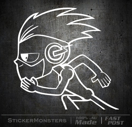 KID FLASH Outline Sticker 144mmW Decal Car Comic Teen Titans Marvel ...