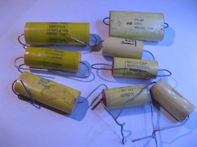 Assorted Poly Film Capacitor Grab-Bag - Used Qty 8 | eBay