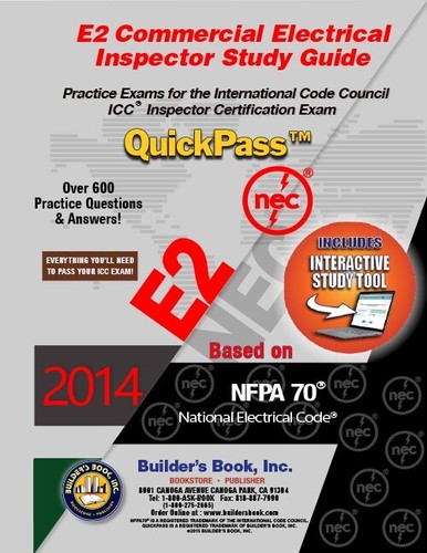 E2 Commercial Electrical Inspector QuickPass Study Guide Based on 2014 ...