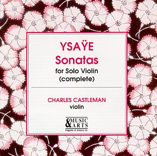 YSAYE: SONATAS FOR SOLO VIOLIN NEW CD 17685085420| eBay