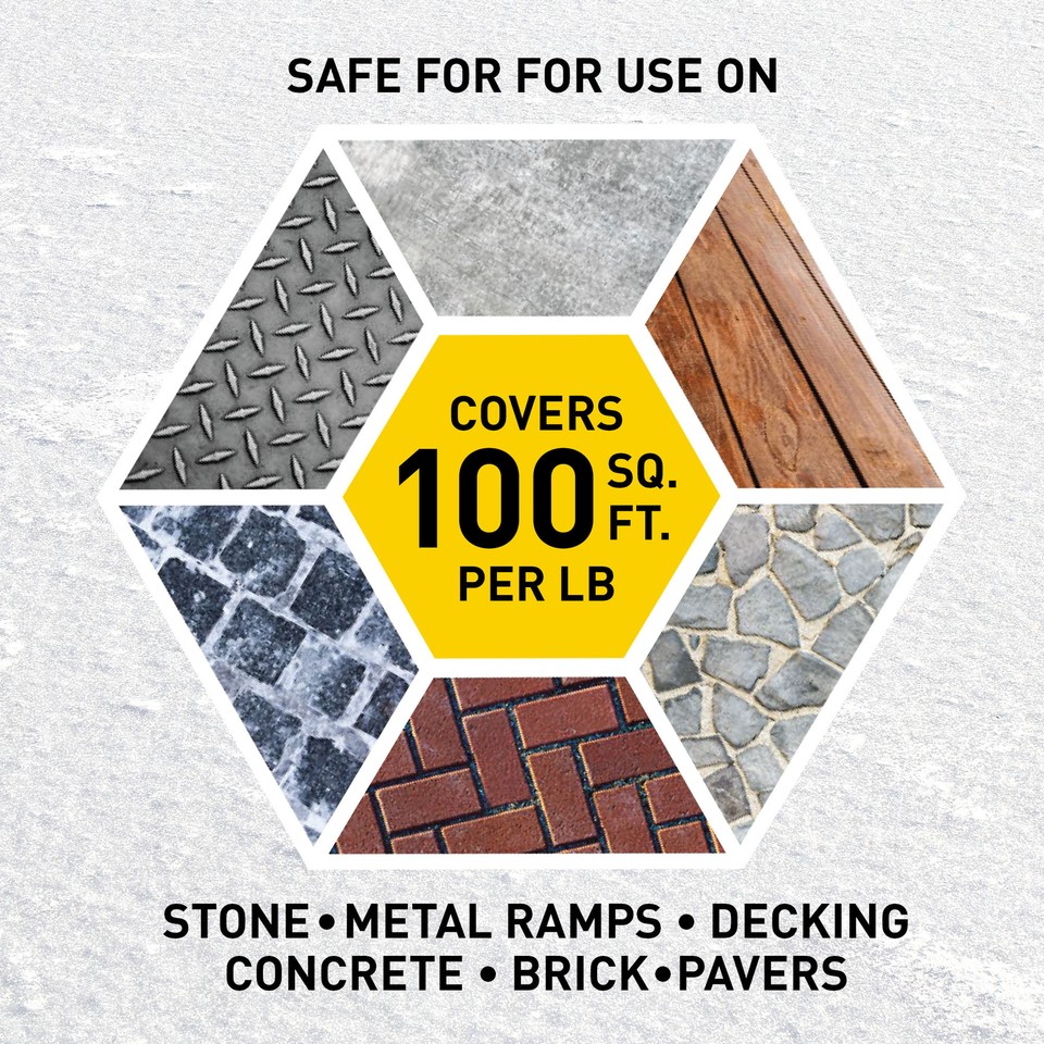 Safe Paw Pet Friendly Concrete Safe Salt Free Ice Melt Pellets, 22 Lb ...