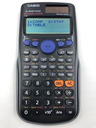 Casio FX-300ES Plus Scientific Calculator two way power Solar With ...