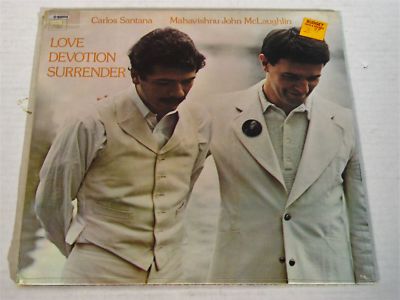 Santana/John McLaughlin-Love Devotion Surrender-ORIGINAL 1973 US LP ...