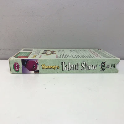 Barney & Friends Talent Show Classic VHS | Grelly USA