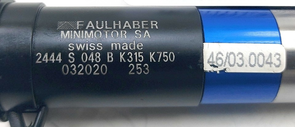 Faulhaber 2444 S 048 B K315 K750 Minimotor SA 032020 | eBay