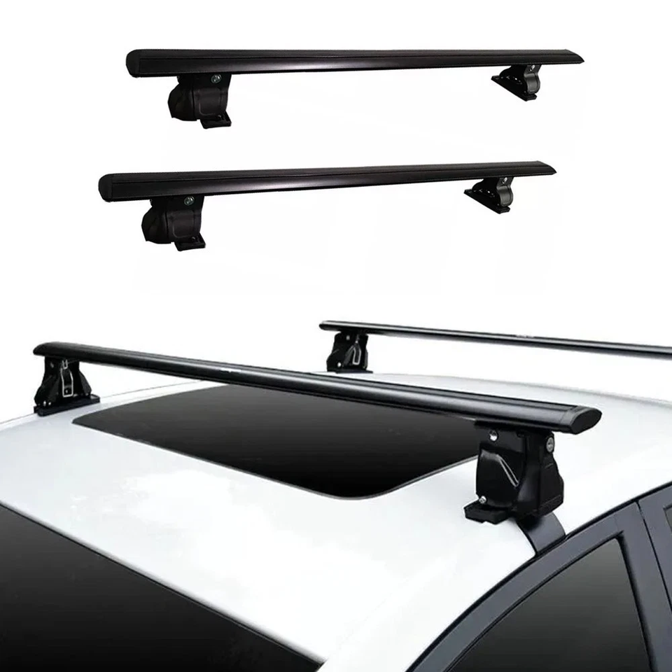 2PCS Crossbars Crossbar Fits for ISUZU D-MAX DMAX 2019-2025 2026 Black ...