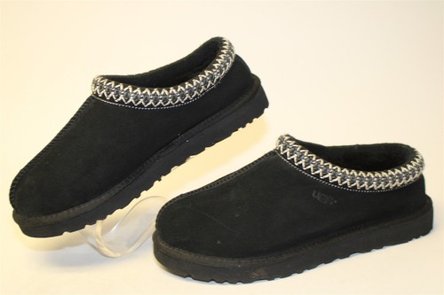 UGG Tasman II Slipper Womens Size 8 39 Suede Shearling Braid Collar ...