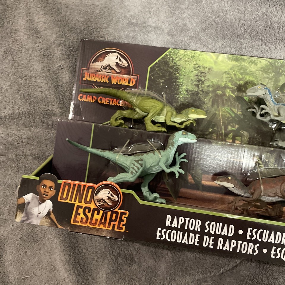 Jurassic World Camp Cretaceous RAPTOR SQUAD Dino Escape Netflix 2021 ...