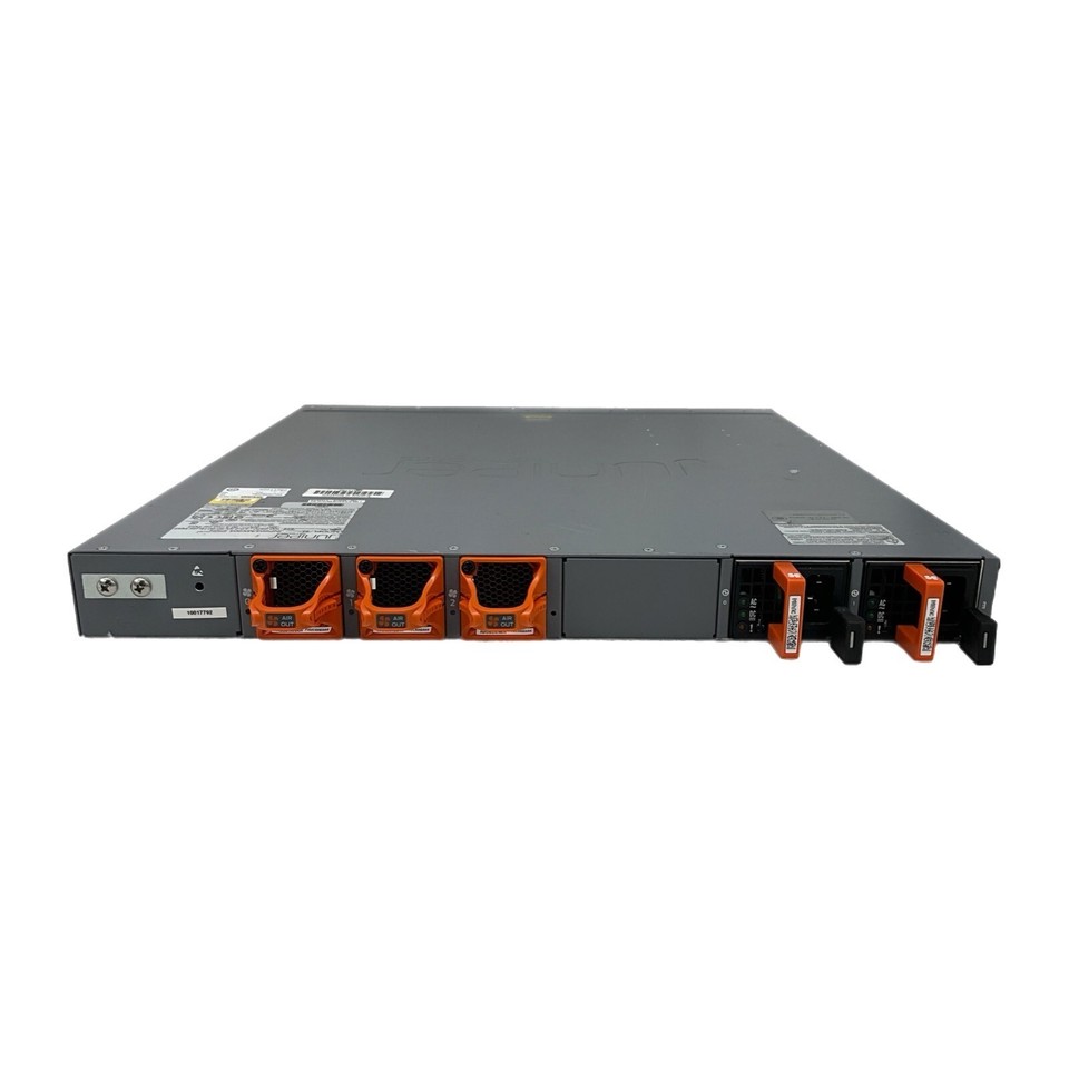 Juniper MX204 8 Port 10GB SFP+ Front to Back Dual PSU w/ Ears | 4x 100G ...