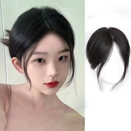 Middle Part Natural Bangs 3D Side Fringe Hairpieces Women | eBay