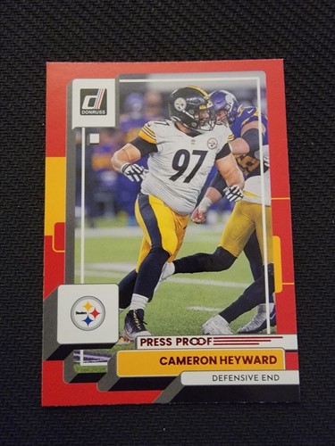 2022 Panini Donruss Football Cameron Heyward Red Border #220 | eBay.de